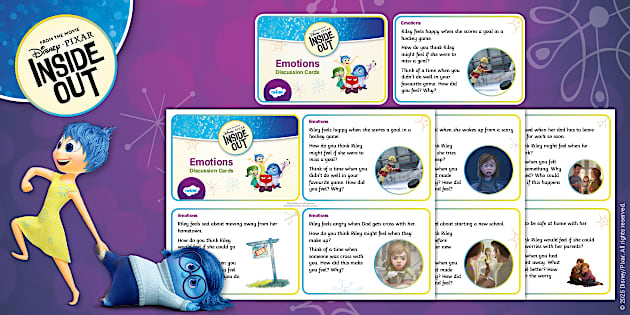 Inside Out: Emotions Discussion Cards [Ages 5-7]